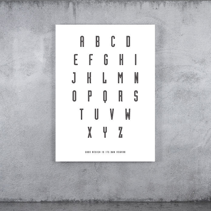 «MINIMALIST ALPHABET»